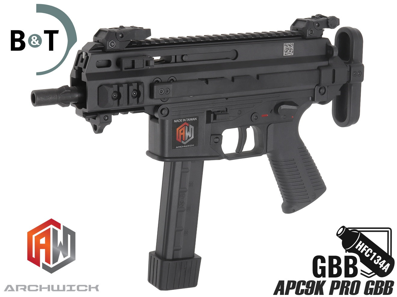 ARCHWICK B&T Air APC9 GBB ガスガン本体 [モデル：K PRO / SD Compact] | ミリタリーベース ...