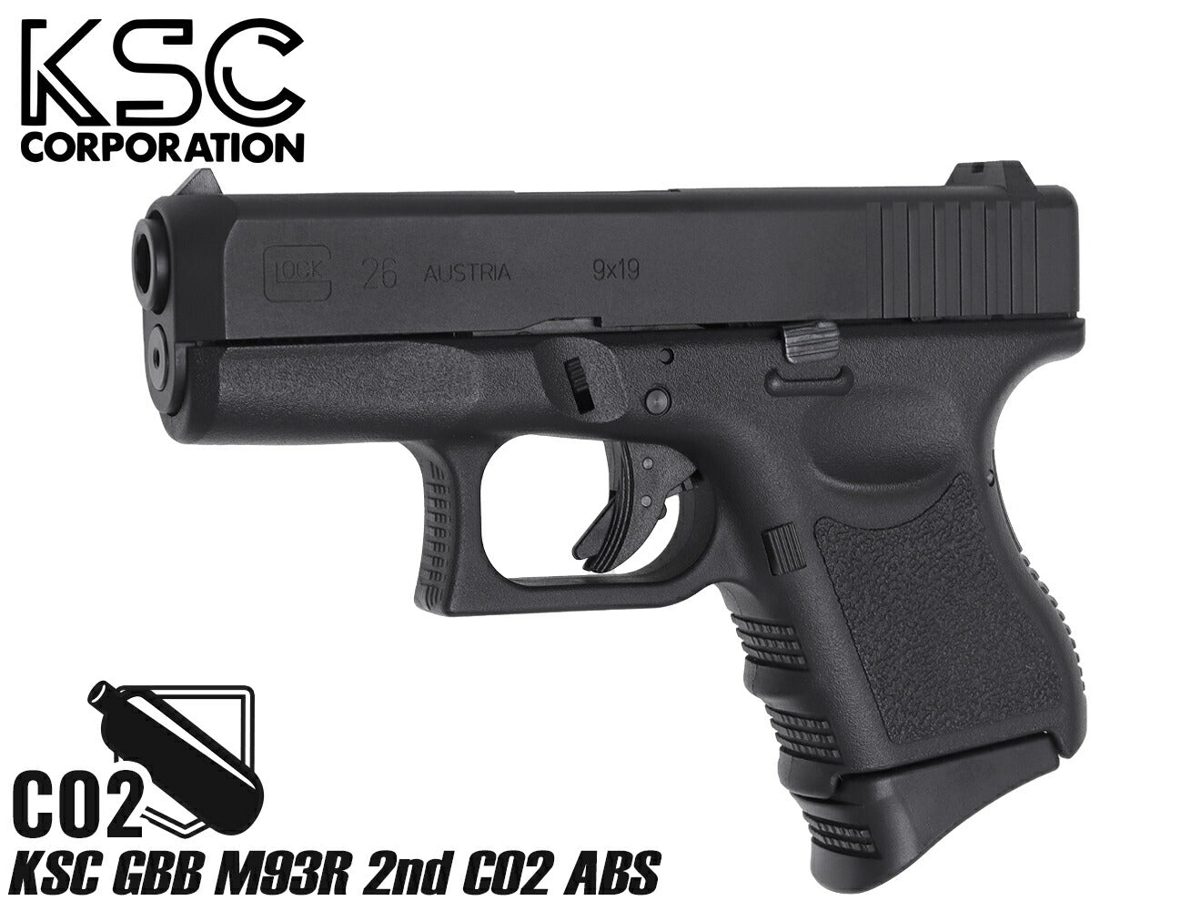 KSC GBB G26 スライド ヘヴィウェイト | ミリタリーベース – ミリタリーベース - MILITARY BASE