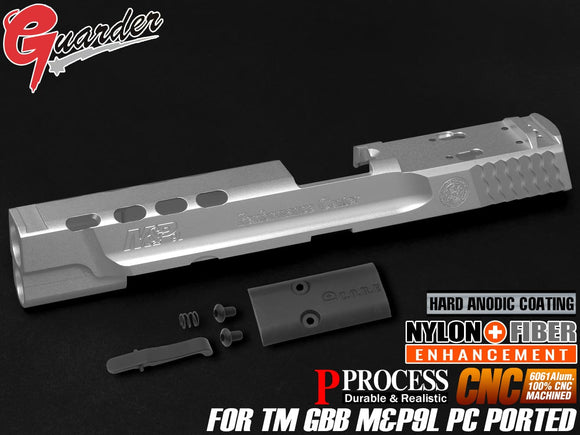 GUARDER A6061 CNC アルミスライド Performance Center for マルイ M&P9L [カラー：BK / FDE / SV] | ミリタリーベース ...